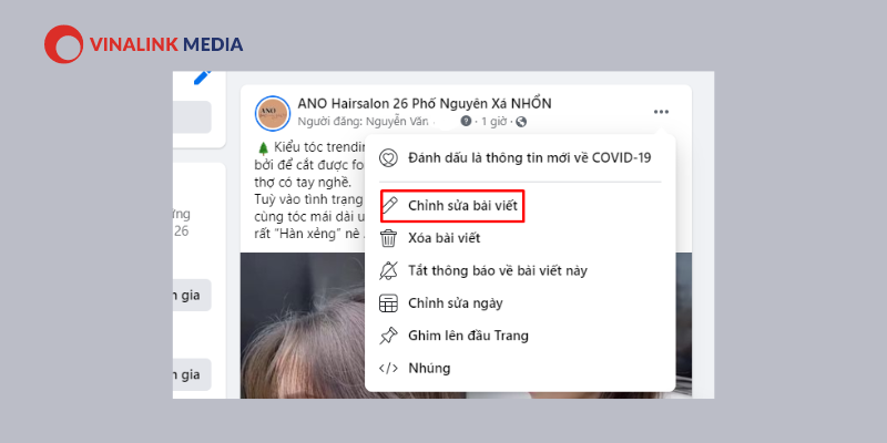 Cách chỉnh sửa bài quảng cáo trên Facebook đơn giản